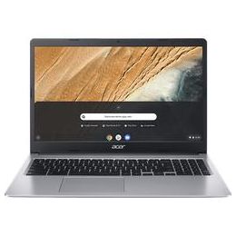 ACER Chromebook 315 (CB315-3HT-P440), Chromebook, mit 15,6 Zoll Display Touchscreen, Intel® Pentium®,N5000 Prozessor, 4 GB RAM, 128 eMMC, UHD 605, Pure Silver, Google Chrome OS