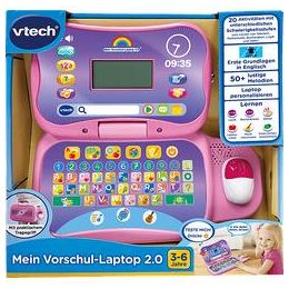 Thule VTECH Mein Vorschul-Laptop 2.0 pink Spielzeugcomputer, Mehrfarbig