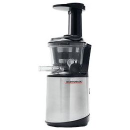 GASTROBACK 40145 Slow Juicer Advaced Vital 150 Watt, Edelstahl/Schwarz