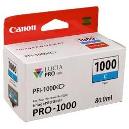 Canon Tinte 0547C001 PFI-1000C cyan