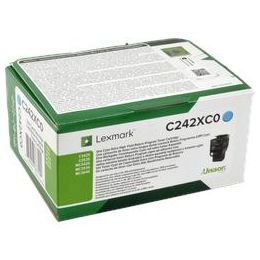 Lexmark Toner C242XC0 cyan