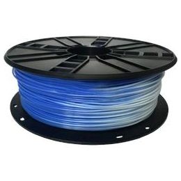 Ampertec 3D-Filament PLA Temperatur-Farbwechsel blau-weiss 1.75mm 1000gSpule