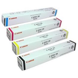 4 Canon Toner C-EXV29 Multipack BK C M Y 4-farbig