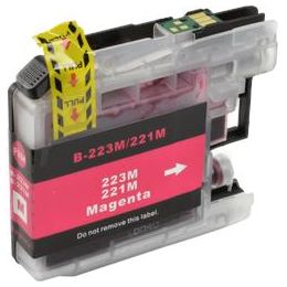 Ampertec Tinte kompatibel mit Brother LC-221M magenta