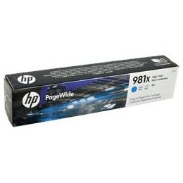 HP Tinte L0R09A 981X cyan