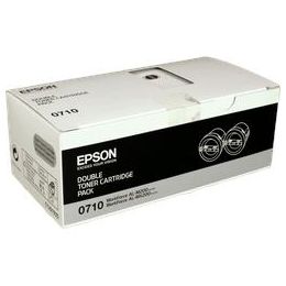 2 Epson Toner C13S050710 schwarz