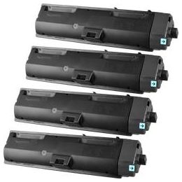 4 Ampertec Toner ersetzt Kyocera TK-1160 schwarz