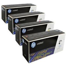 4 HP Toner W2010X-W2013X 659X Multipack BK C M Y 4-farbig