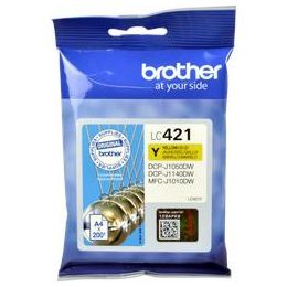 Brother Tinte LC-421Y yellow
