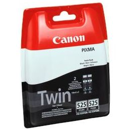 2 Canon Tinten 4529B010 PGI-525PGBK Doppelpack schwarz