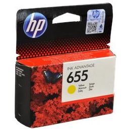 HP Tinte CZ112AE 655 yellow