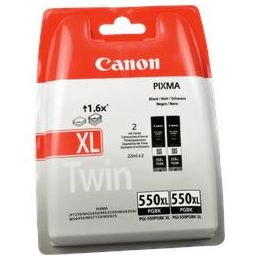 2 Canon Tinten 6431B005 PGI-550PGBKXL schwarz