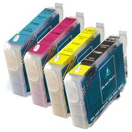 4 Ampertec Tinten ersetzt Epson C13T18064010 18 4-farbig