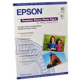 Epson Premium Glossy Photo Paper S041315 A3 20 Blatt 255g