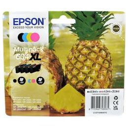 4 Epson Tinten C13T10H64010 604XL 4-farbig