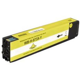 Ampertec Tinte ersetzt HP F6T83AE 973X yellow