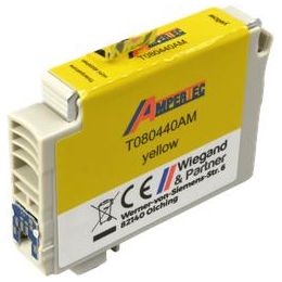 Ampertec Tinte ersetzt Epson C13T08044010 yellow