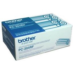 4 Brother TT-Bänder PC-204RF schwarz