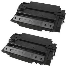 2 Ampertec Toner ersetzt HP Q7551XD 51X schwarz