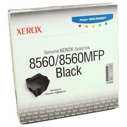 6 Xerox Colorsticks 108R00727 schwarz