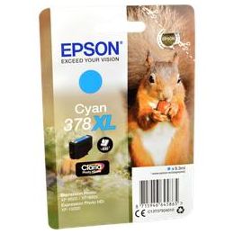 Epson Tinte C13T37924010 Cyan 378XL cyan