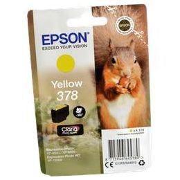 Epson Tinte C13T37844010 Yellow 378 yellow