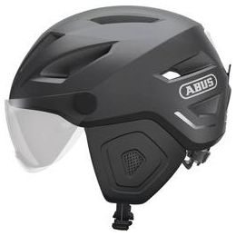 Fahrradhelm Abus "PEDELEC 2.0 ACE" Helme Gr. S Kopfumfang: 51cm - 55cm, grau (dunkelgrau)