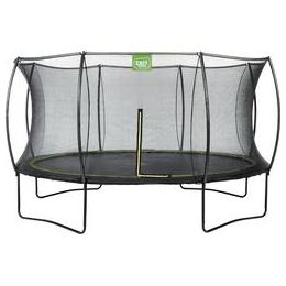 Gartentrampolin EXIT "Silhouette" Trampoline Gr. Ø 427cm, schwarz Kinder