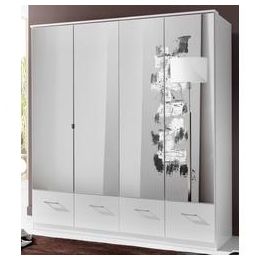 Kleiderschrank wimex "Imago" Schränke Gr. B/H/T: 180cm x 199cm x 58cm, mit Schubkästen, 4 St., weiß