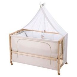 Babybett Roba "Room bed, Liebhabär" Gr. Liegefläche B/L: 60cm x 120cm, kein Härtegrad, beige (natur) Baby Babybetten