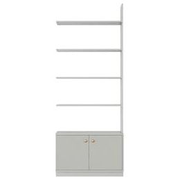 Garderobenschrank Woood "Madu" Schränke Gr. B: 78cm, grau