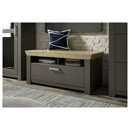 Schuhkommode SET ONE BY Musterring "GA 04" Sideboards Gr. B/H/T: 104,5cm x 46,6cm x 51,2cm,, grau (grau anthrazit / eiche artisan)