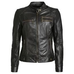 Bikerjacke JCC "Sirpa" Gr. 40, schwarz Damen Jacken