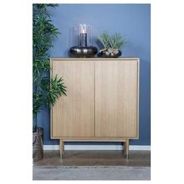 Hochkommode Fink "ADRIAN" Sideboards Gr. B/H/T: 102cm x 120cm x 38cm, braun (hellbraun)