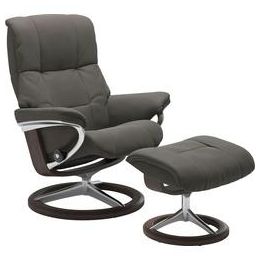 Relaxsessel stressless "Mayfair", grau (metal grau paloma), B:83cm H:102cm T:73cm, Leder BATICK: BATICK ist ein leicht korrigiertes, durchgefärbtes und genarbtes Möbelleder, bei dem die meisten Unebenheiten und Spuren in der Regel entfernt wurden., Leder PALOMA: PALOMA ist ein durchgefärbtes Semianilin-Möbelleder mit natürlicher Narbung., ROHLEDER Stoff Q2 FARON: Ein fester zuverlässiger Bouclu00e