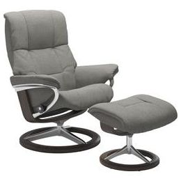 Relaxsessel stressless "Mayfair", grau (grau q2 faron), B:83cm H:102cm T:73cm, Leder BATICK: BATICK ist ein leicht korrigiertes, durchgefärbtes und genarbtes Möbelleder, bei dem die meisten Unebenheiten und Spuren in der Regel entfernt wurden., Leder PALOMA: PALOMA ist ein durchgefärbtes Semianilin-Möbelleder mit natürlicher Narbung., ROHLEDER Stoff Q2 FARON: Ein fester zuverlässiger Bouclu00e9 mi