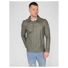 Lederjacke Maze "42021112" Gr. M, grün (olive) Herren Jacken