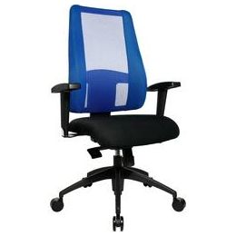 Bürostuhl Topstar "Lady Sitness Deluxe" Stühle schwarz (schwarz/blau)