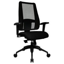 Bürostuhl Topstar "Lady Sitness Deluxe" Stühle schwarz (schwarz/schwarz)