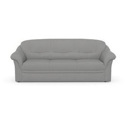 3-Sitzer DOMO collection "Montana" Sofas Gr. B/H/T: 184cm x 84cm x 82cm, Struktur weich, grau (hellgrau)