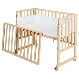 Stubenbett Roba "safe asleep 3-in-1 Sternenzauber, natur" Gr. Liegefläche B/L: 45cm x 90cm, kein Härtegrad, beige (natur) Baby Babybetten