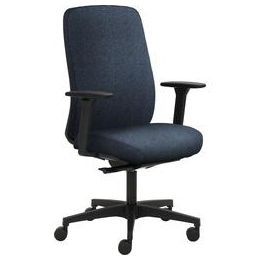 mayer Sitzmöbel Bürostuhl MAYER SITZMÖBEL "myTRITON", blau (jeansblau, schwarz), B:70cm, Polyester, Stühle