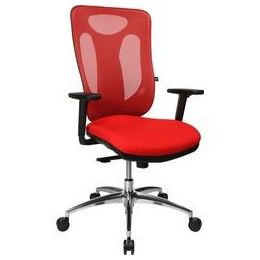 Bürostuhl Topstar "Sitness Net Pro 100" Stühle rot (rot/rot)