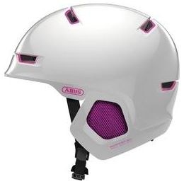 Fahrradhelm Abus "SCRAPER 3.0 ERA" Gr. L, weiß (pearl weiß), Helme, L Kopfumfang: 57cm - 62cm