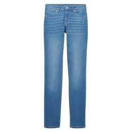 Tom Tailor Damen Alexa Straight Jeans, blau, Uni, Gr. 27/30