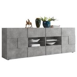 Sideboard Inosign "Dama" Sideboards grau (beton-optik) Breite 241 cm