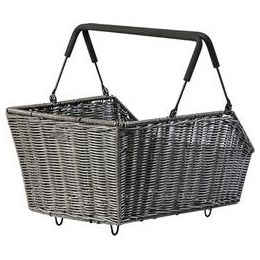 Fahrradkorb Basil "Hinterradkorb "Rattan Mik"" Taschen Gr. B/H/T: 49cm x 26cm x 34cm, braun