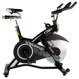 Speedbike BH FITNESS "Indoorbike Duke H920" Fahrradtrainer silberfarben (schwarz, silberfarben)