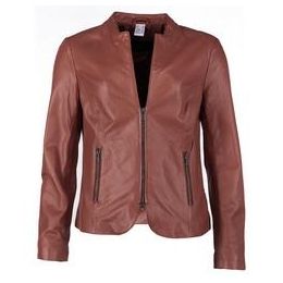 Lederjacke JCC "Lida" Gr. 42, rot (bordeaux) Damen Jacken