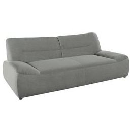 2,5-Sitzer DOMO collection "Cesena" Sofas Gr. B/H/T: 224cm x 81cm x 109cm, Struktur fein, mit Wellenunterfederung, grün (mint)